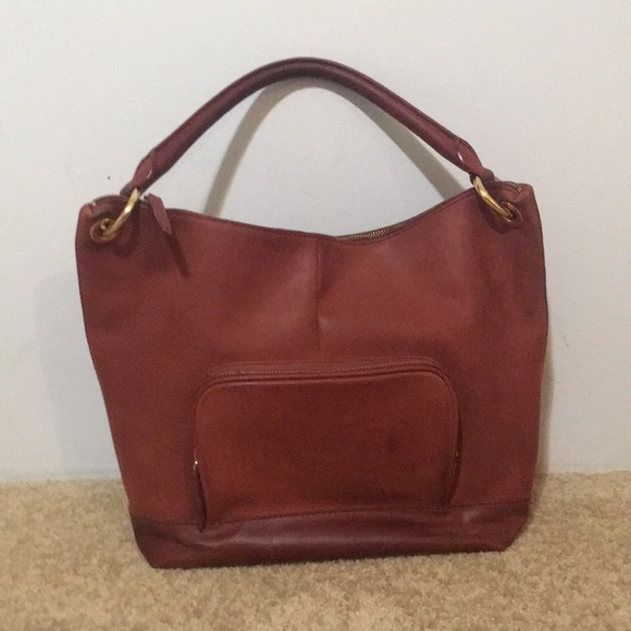 J. Crew | Bags | Leather Jcrew Hand Bag | Poshmark